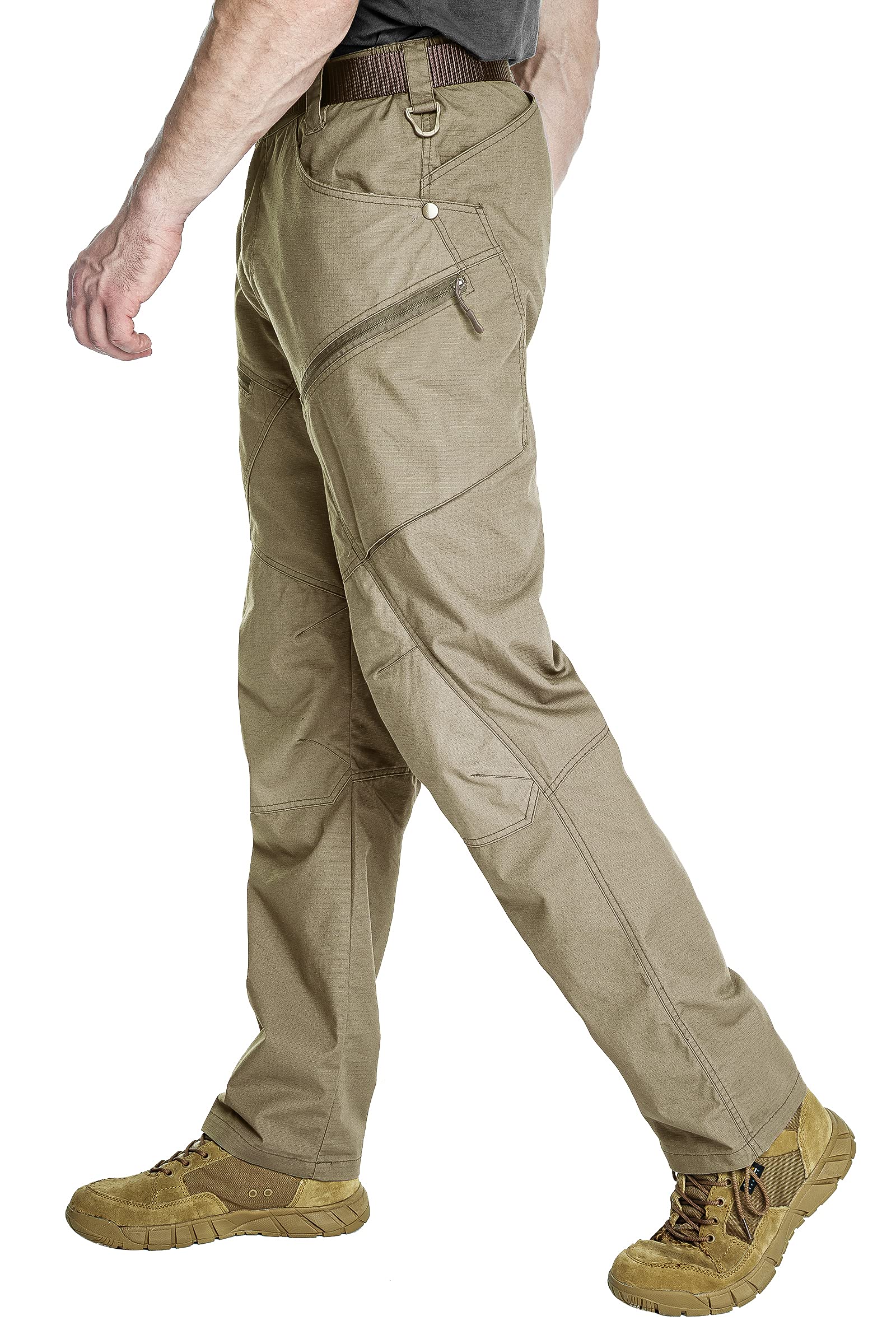 ANTARCTICA Mens Hiking Tactical Pants Lightweight Waterproof Military Army Jogger Casual Cargo Jogger Casual Trousers