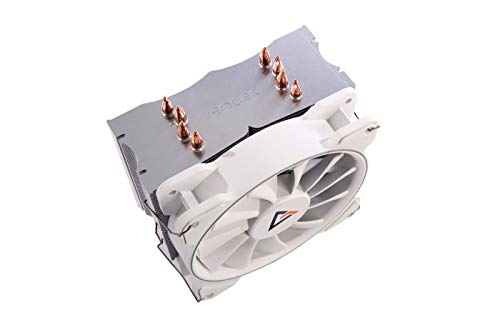 Antec CPU Cooler, C400 Glacial 120mm Pure White LED for Intel LGA 775/1150/ 1151/1155/ 1156/1366/ 2011/2066 & AMD Socket FM2/ FM1/ AM3+/ AM2 +/ AM2/ AM4