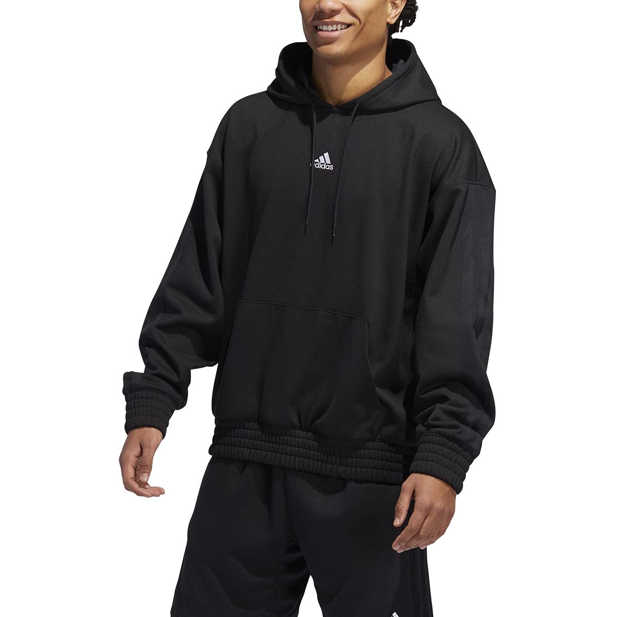 adidas mens Legend Winter Hoodie Black Large/Tall