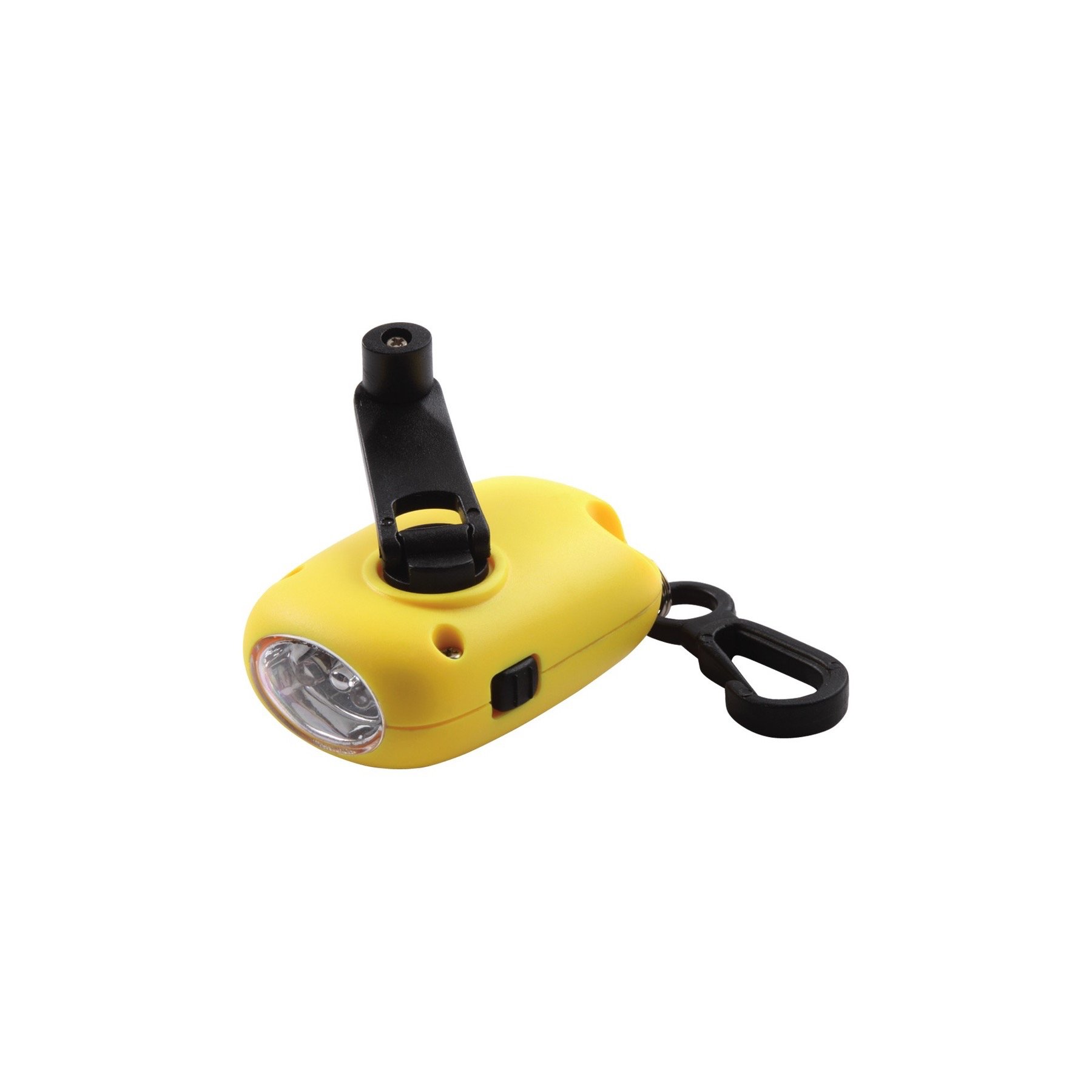Coghlan's Dynamo Flashlight LED Hand Crank Emergency Light w/Clip (2-Pack)