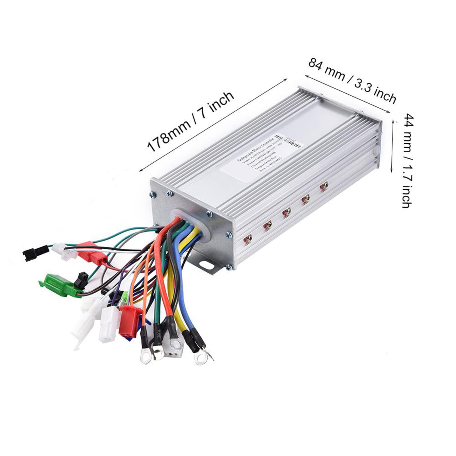 Alomejor Electric Scooter Motor 36V/48V 1000W Brushless Motor Controller for Electric Scooter