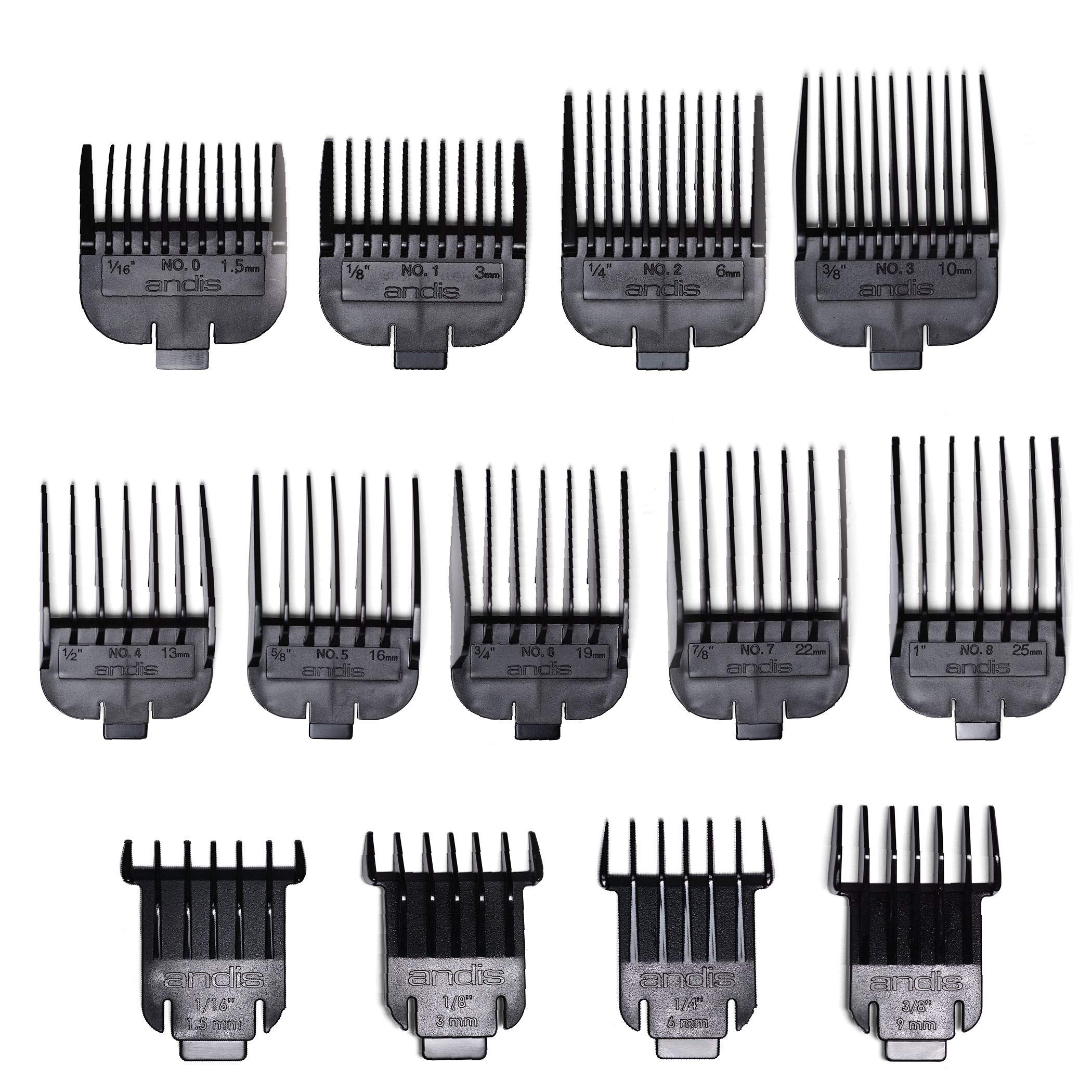 Andis Professional Cordless Fade Combo, Envy Lithium-Ion High-speed Adjustable Blade Clipper - Slimline Pro Li Cordless T-Blade Trimmer (75020) - Bundled with KEPSE Neck Duster