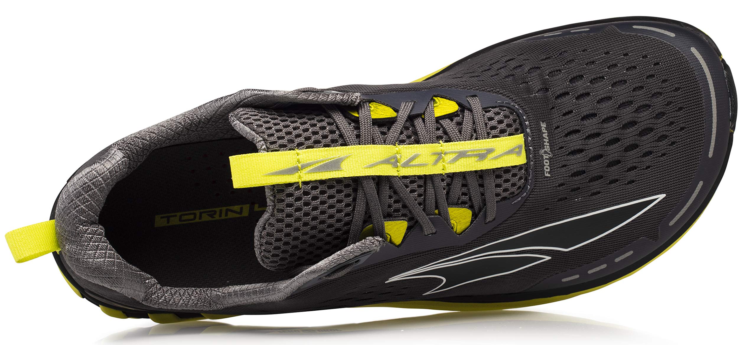 ALTRA Men's Torin 4 Running Shoe (Gray/Lime, 11, Numeric_11)