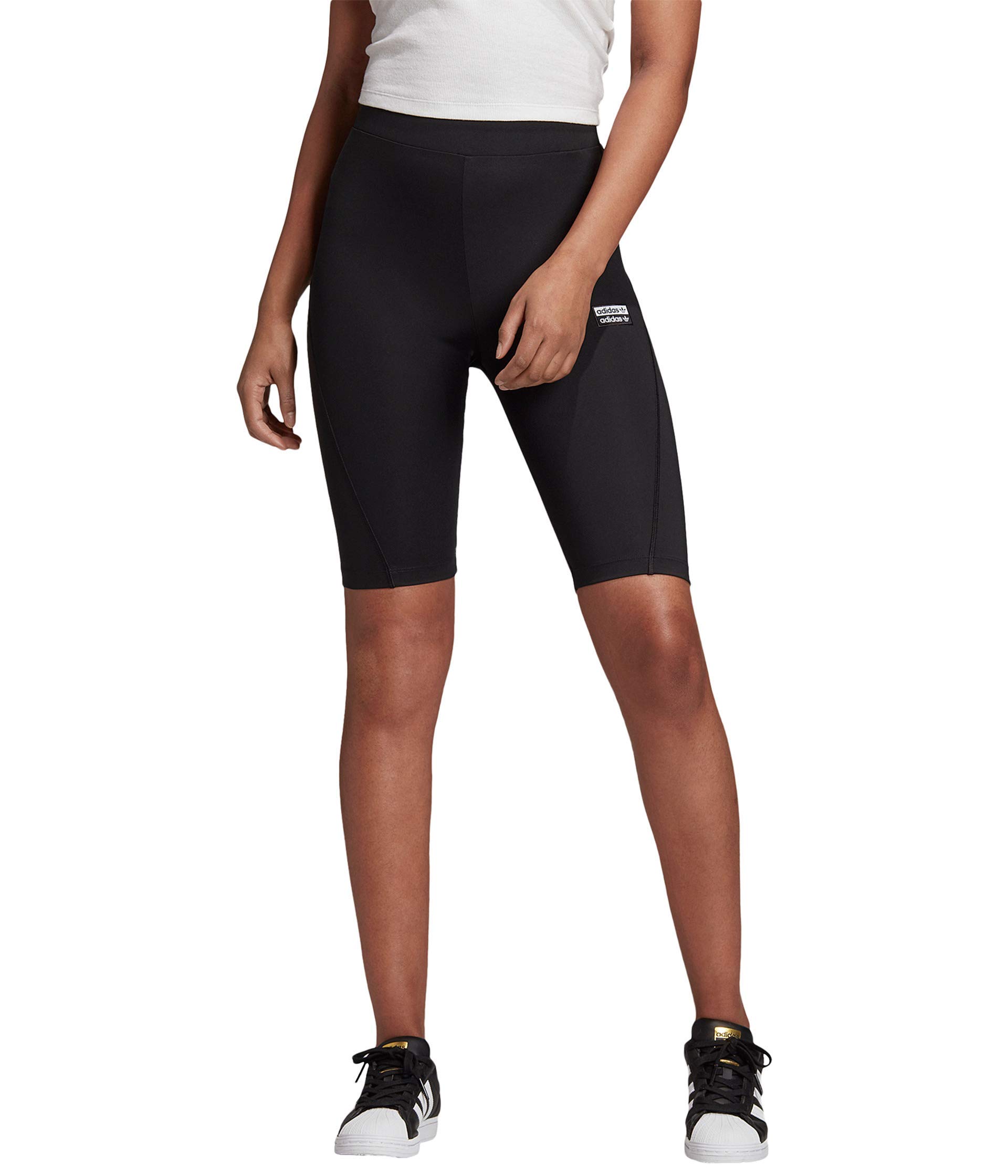 adidas Originals womens R.Y.V. Shorts Tights Black Small