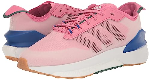 adidas Women's Avryn Sneaker, Pink Fusion/Pink Fusion/Team Royal Blue, 9