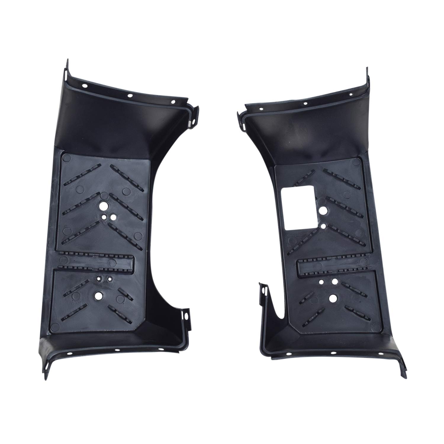 AlveyTech ATV Foot Rest (Set of 2, Left and Right Step) - Fits the Coolster ATV-3050C, TaoTao ATA-110B, ATA-110B3, & a Wide Range of ATVs and Quads, Durable Plastic Construction, Tao Tao 110 ATV Parts