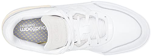 adidas Women's Futurecourt Tennis Shoe, White/White/Wonder White, 9.5