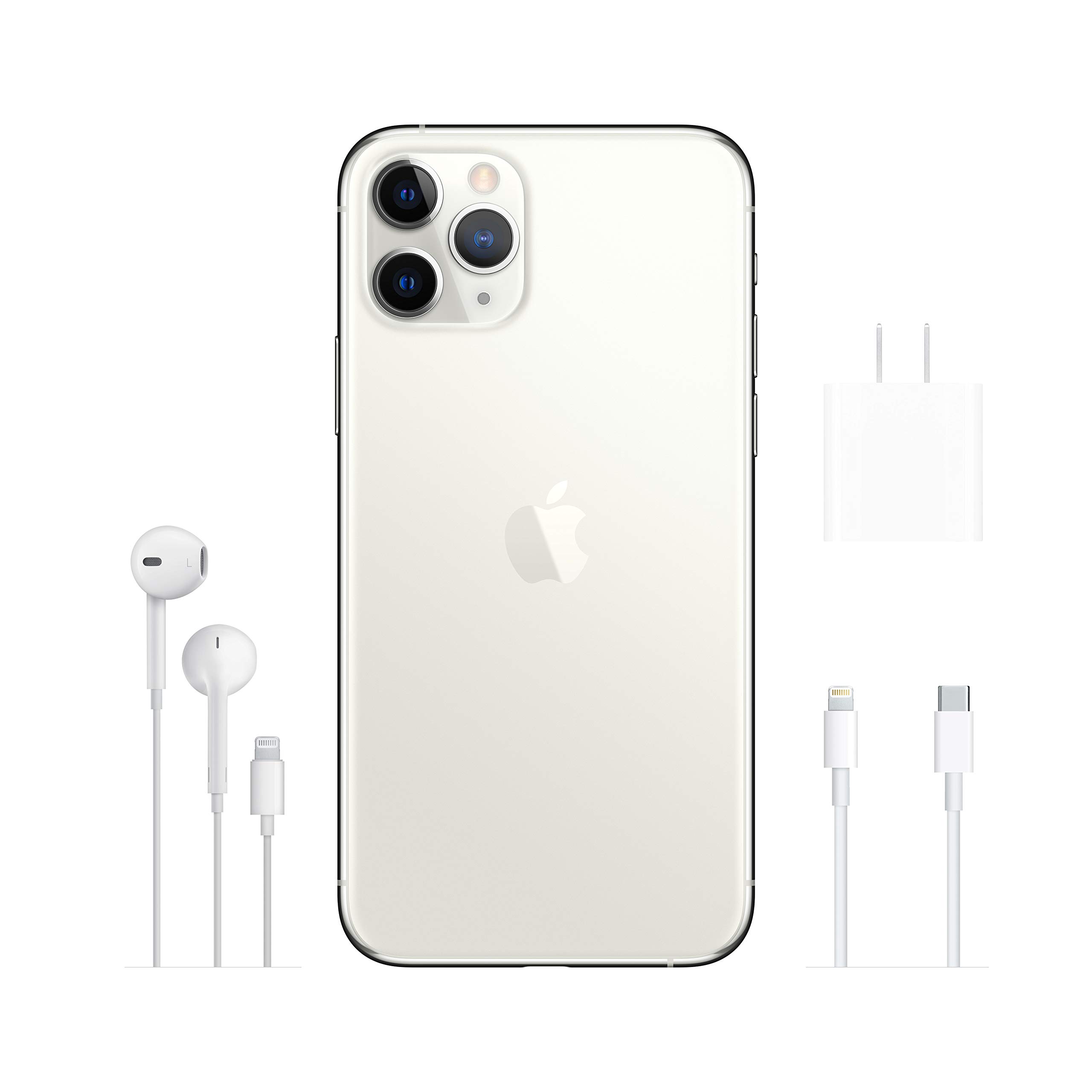 Apple iPhone 11 Pro [256GB, Silver] + Carrier Subscription [Cricket Wireless]
