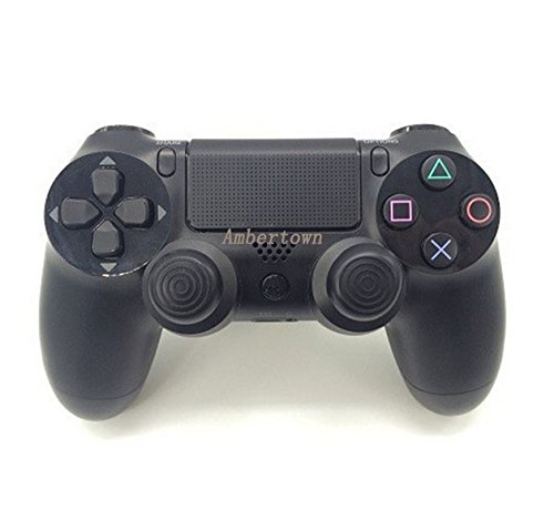 Analog Silicone Thumb Stick Grip Joystick Caps Cover for PS4 PS3 Xbox 360 Xbox One Game Controllers (Black)