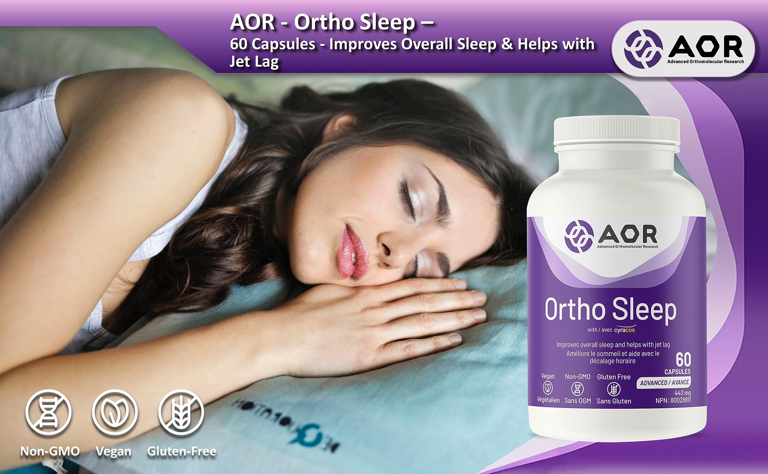 AOR Ortho Sleep, 60 CT