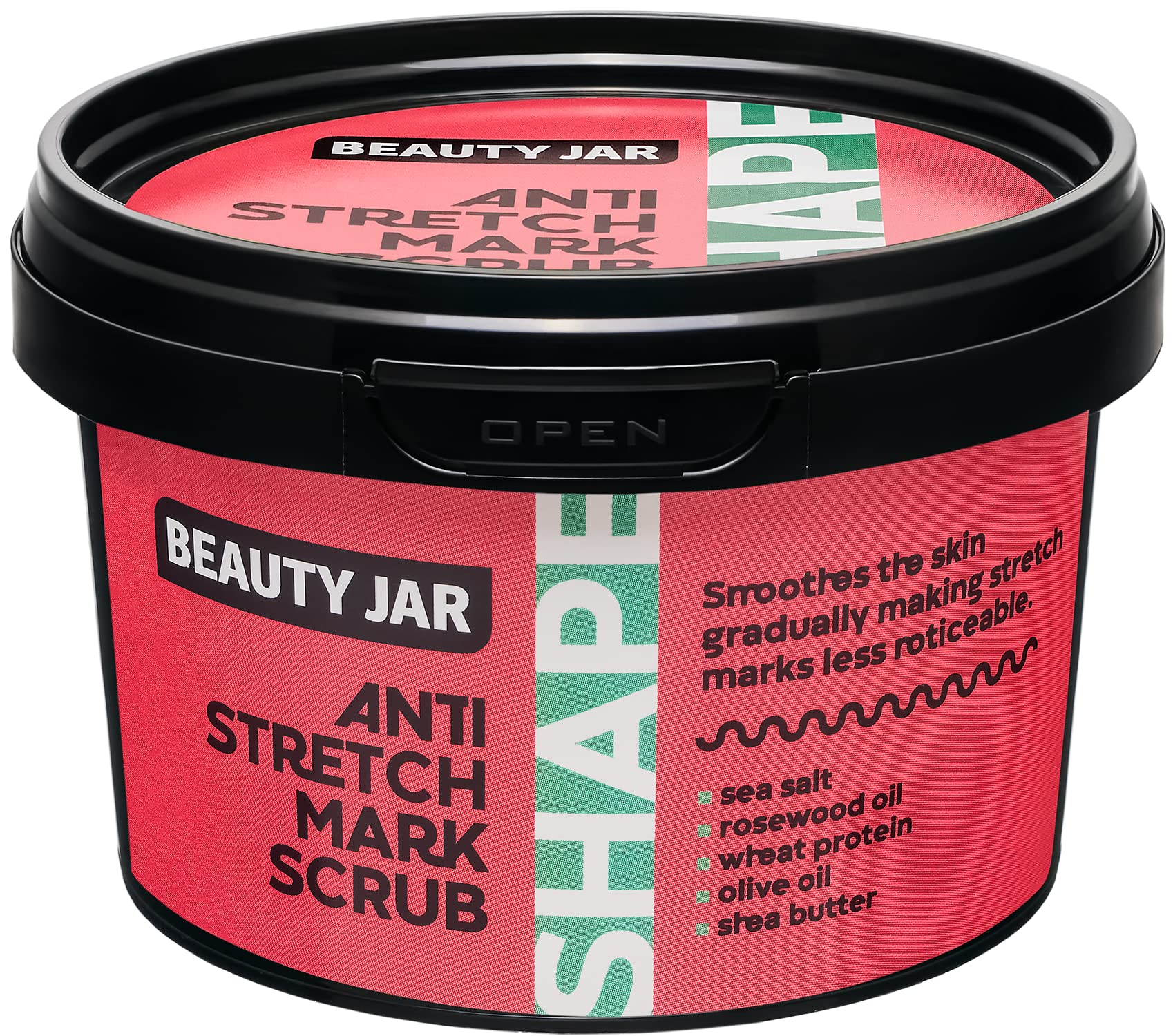 Beauty Jar SHAPE Anti Cellulite Body Scrub (Anti Stretch Mark scrub)