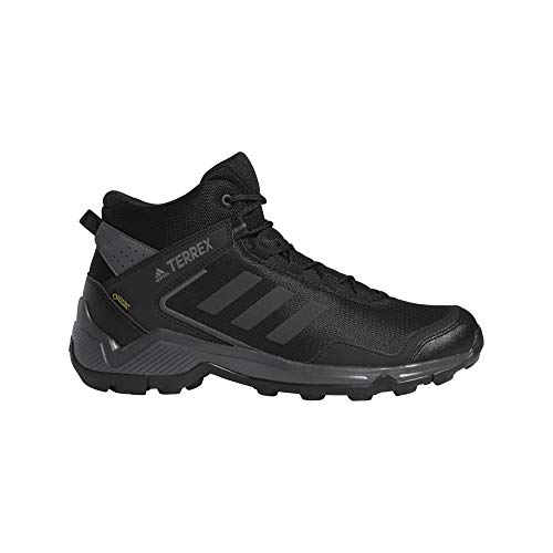 adidas Outdoor Men's Terrex EASTRAIL MID GTX Hiking Boot, Carbon/Black/Grey Five, 7 D US