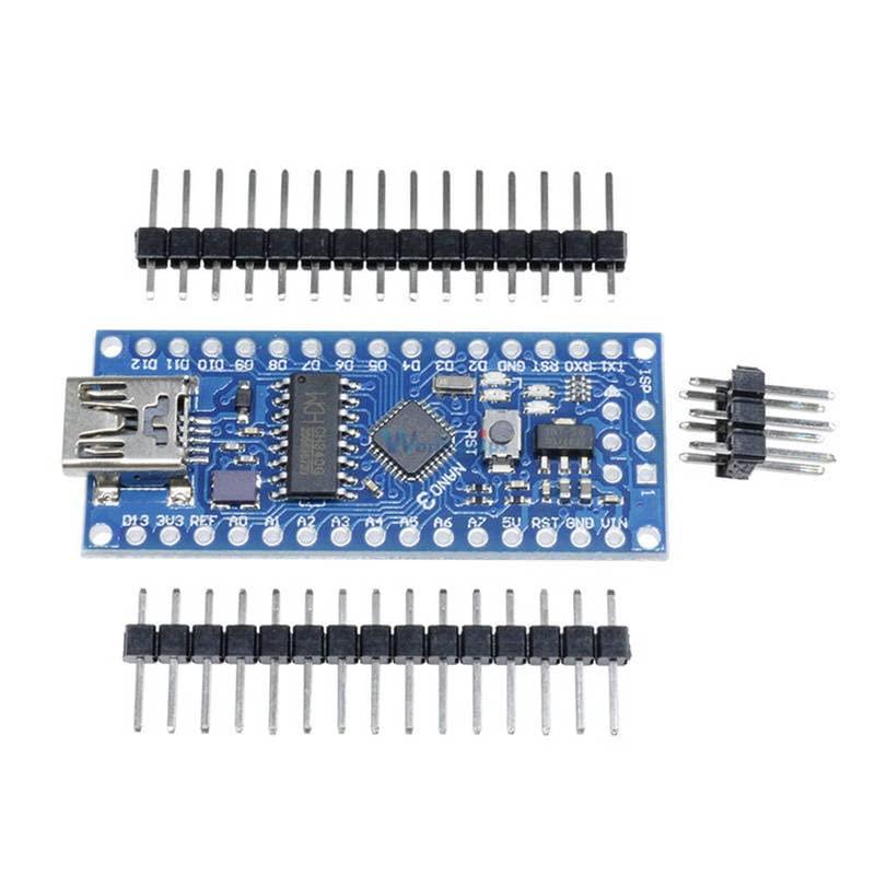 ATmega168 CH340 CH340G Nano V3.0 3.0 Mini USB UART Board 16Mhz 3.3V 5V Microcontroller Micro Controller Module for Arduino