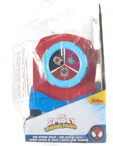 Marvel Spidey and His Amazing Friends Web Spinning Hauler - 8-Inch 3-in-1 Transforming Vehicle - Toys Featuring Your Friendly Neighborhood Spideys
