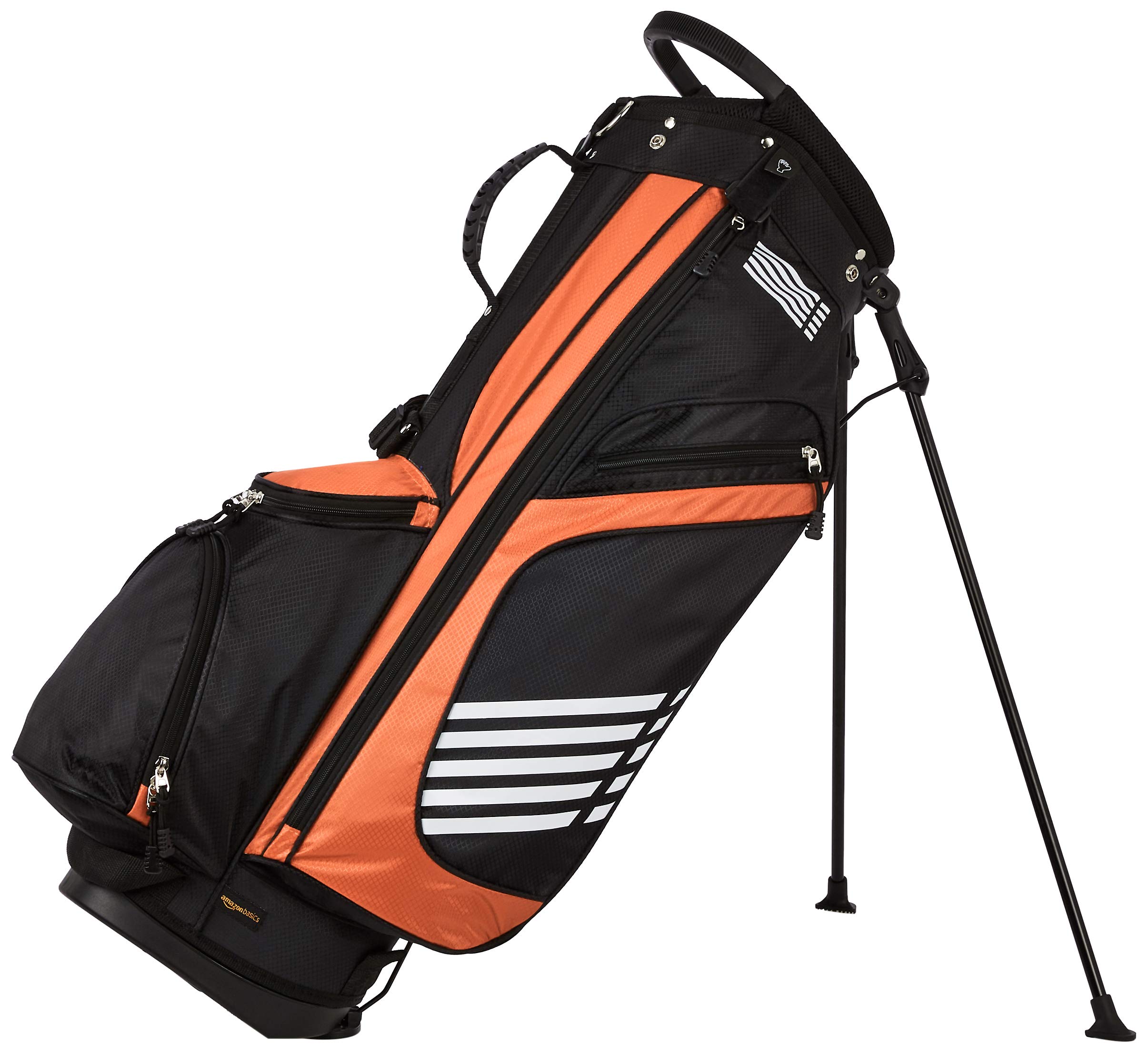 Amazon Basics Golf Stand Bag - Orange