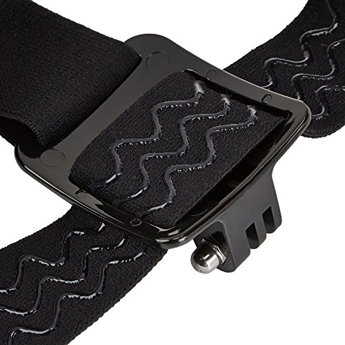 Amazon Basics Head Strap Camera Mount for GoPro, Black