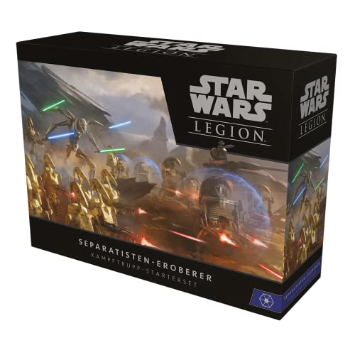 Atomic Mass Games, Star Wars: Legion - Separatist Conqueror, Battle Troop Starter Set, Tabletop, 2 Players, Ages 14+, 120-180 Minutes, German