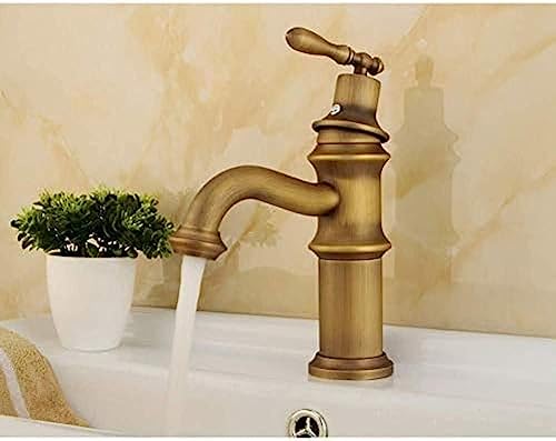 Kitchen Taps Kitchen Tap Kitchen Tap Newly Faucet Copper Faucets Bath Bathroom Sink Basin Faucet Brass Single Ceramic Handle Single Hole Deck Basin Tap, Bathroom Faucet