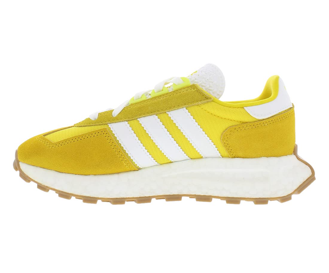 adidas Retropy E5 Boys Shoes Size 7, Color: Yellow/White