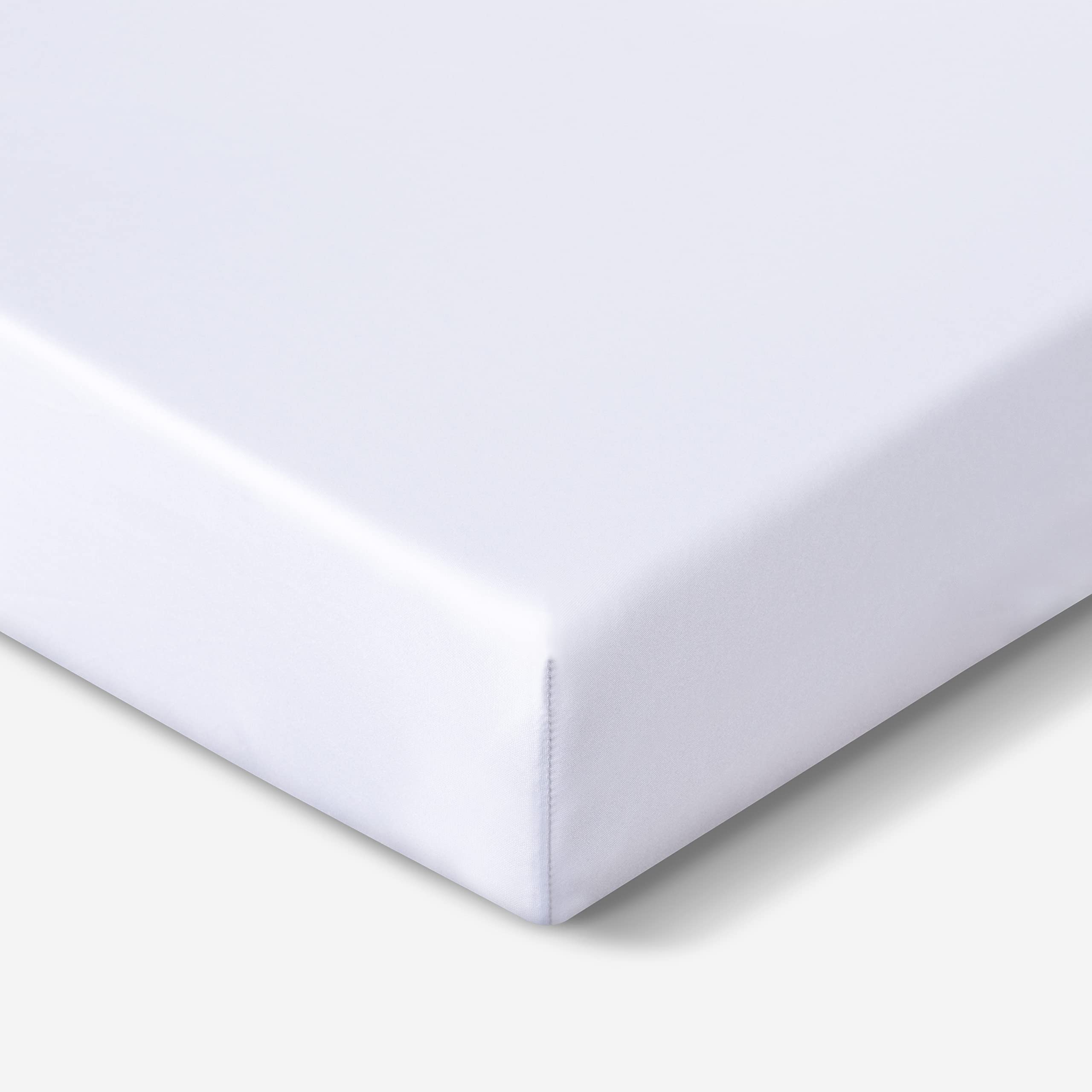 Bedgear Baby Dri-Tec Performance Crib Sheet – Bright White Baby Sheet – Moisture Wicking by Dri-Tec Technology – Breathable and Fitted Crib Sheet