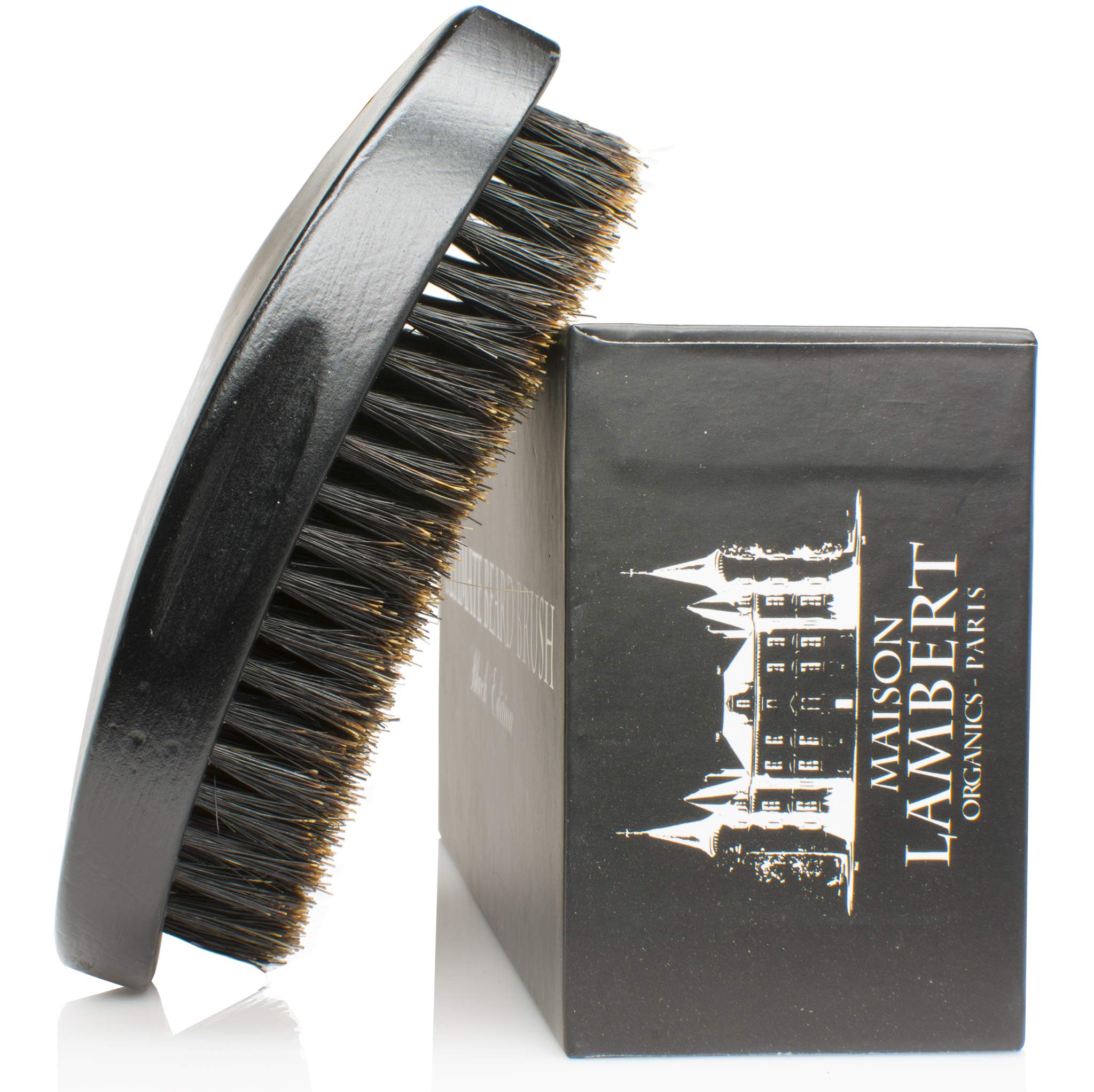 Maison Lambert real boar bristle beard brush - extra firm