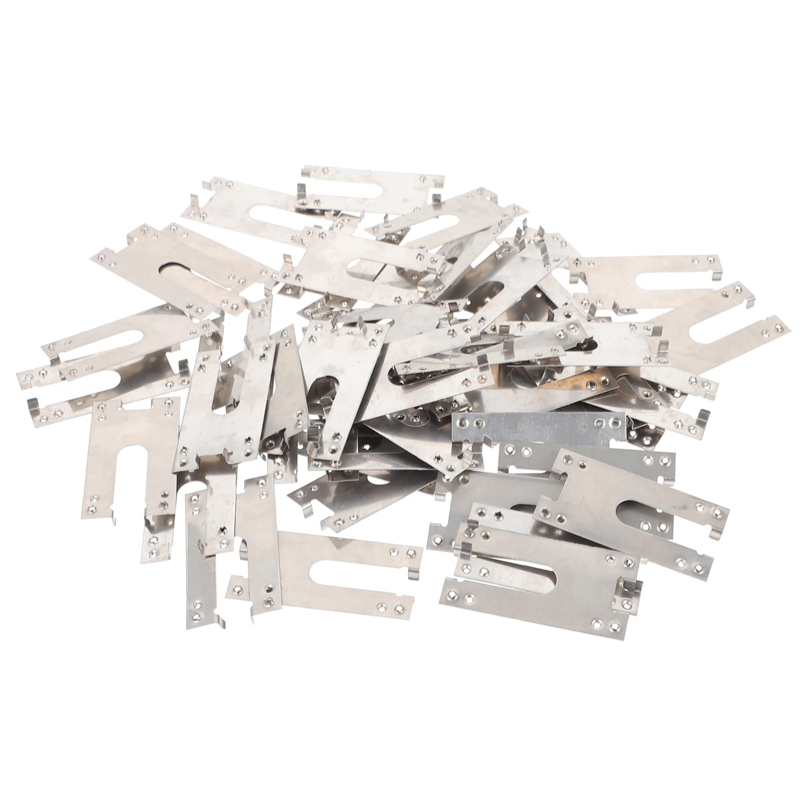 Angoily Solar Panel With Frame PV Grounding Clip Washer Spacer Stainless Steel Photovoltaic Ground Gasket Photovoltaic Rack Conductive Gasket 5mm 50pcs