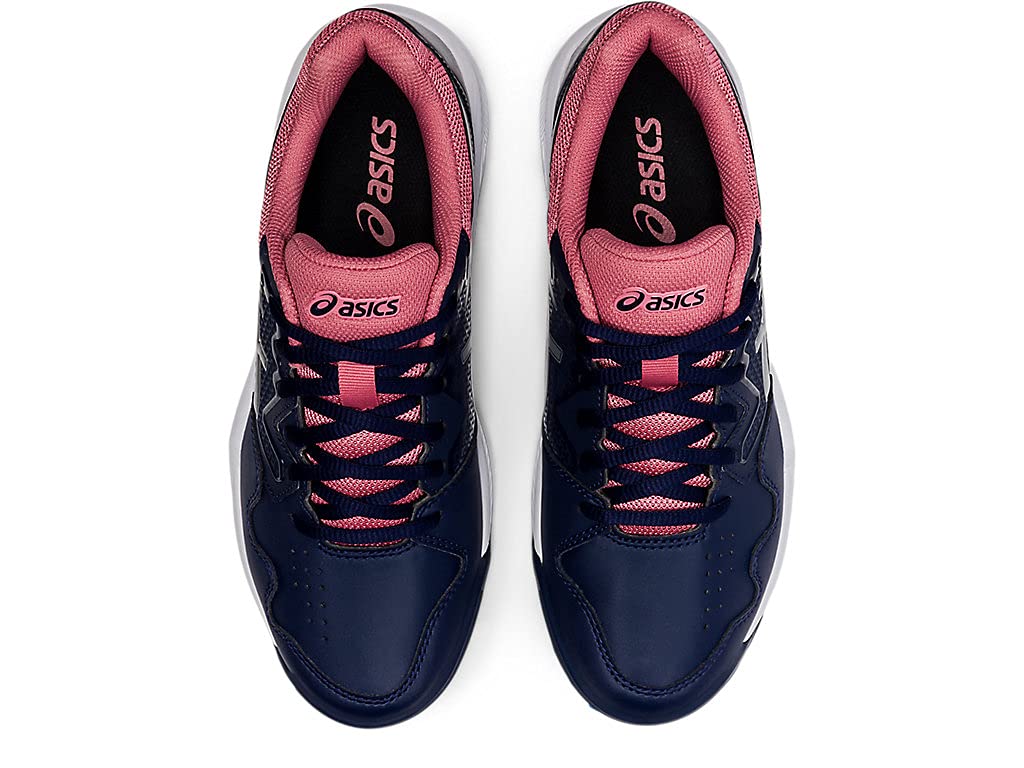 ASICS Women's Gel-Dedicate 7 Tennis Shoes, 8, Peacoat/Pure Silver