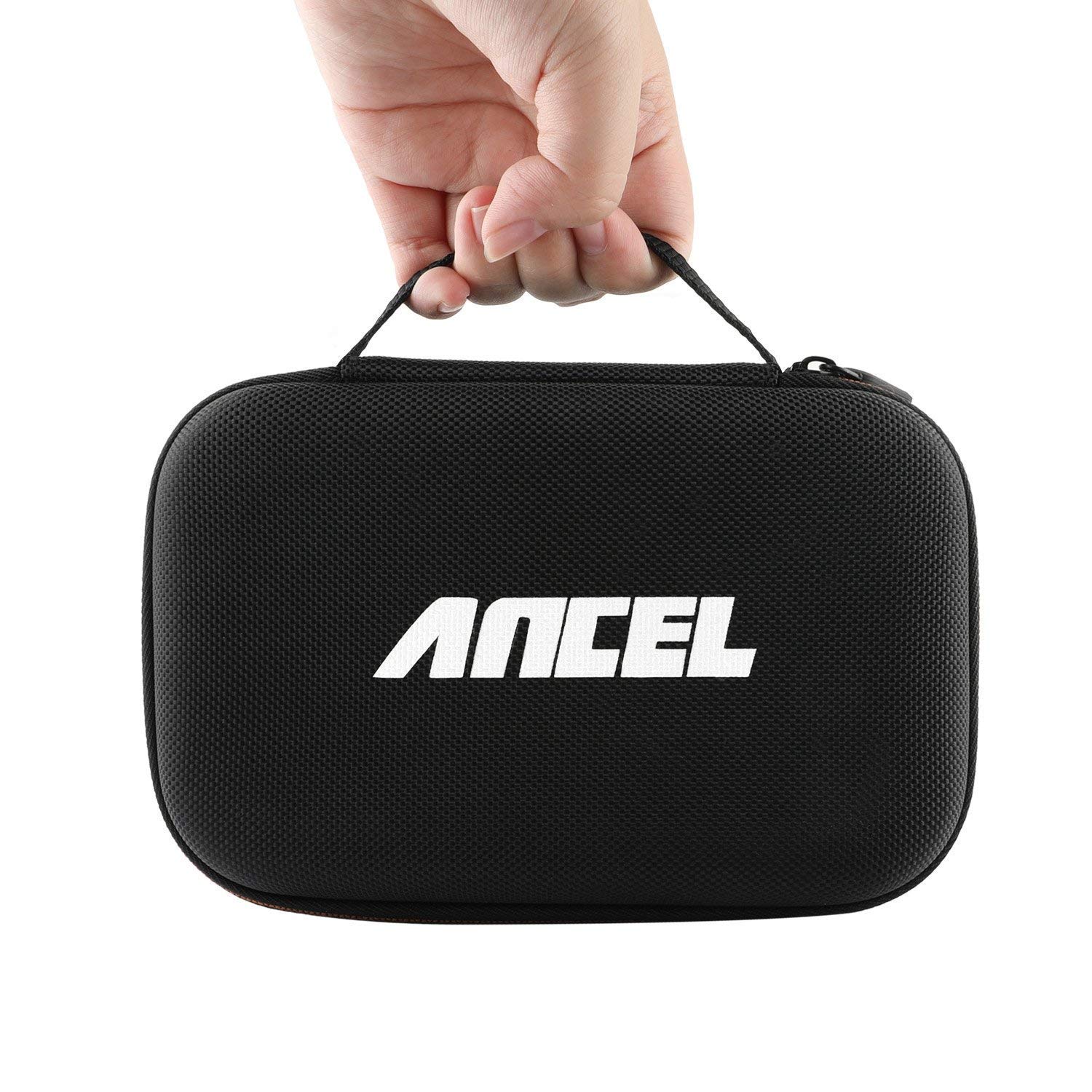 ANCEL AD310 Orange Classic Enhanced Universal OBD II Scanner Car Engine Fault Code Reader with ANCEL Protective Case Storage Bag
