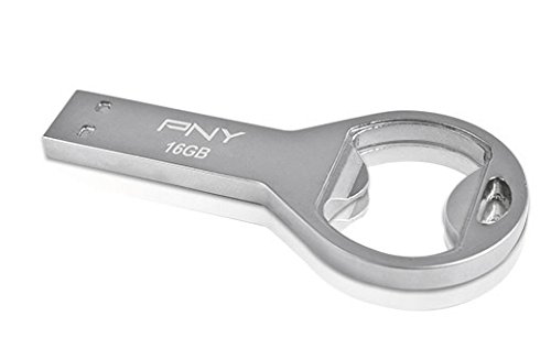 PNY 16GB Bottle Opener USB Drive (P-FDU16GBOP-GES3)
