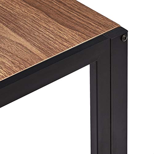 Amazon Basics 40" Multipurpose Foldable Computer Study Desk - Black