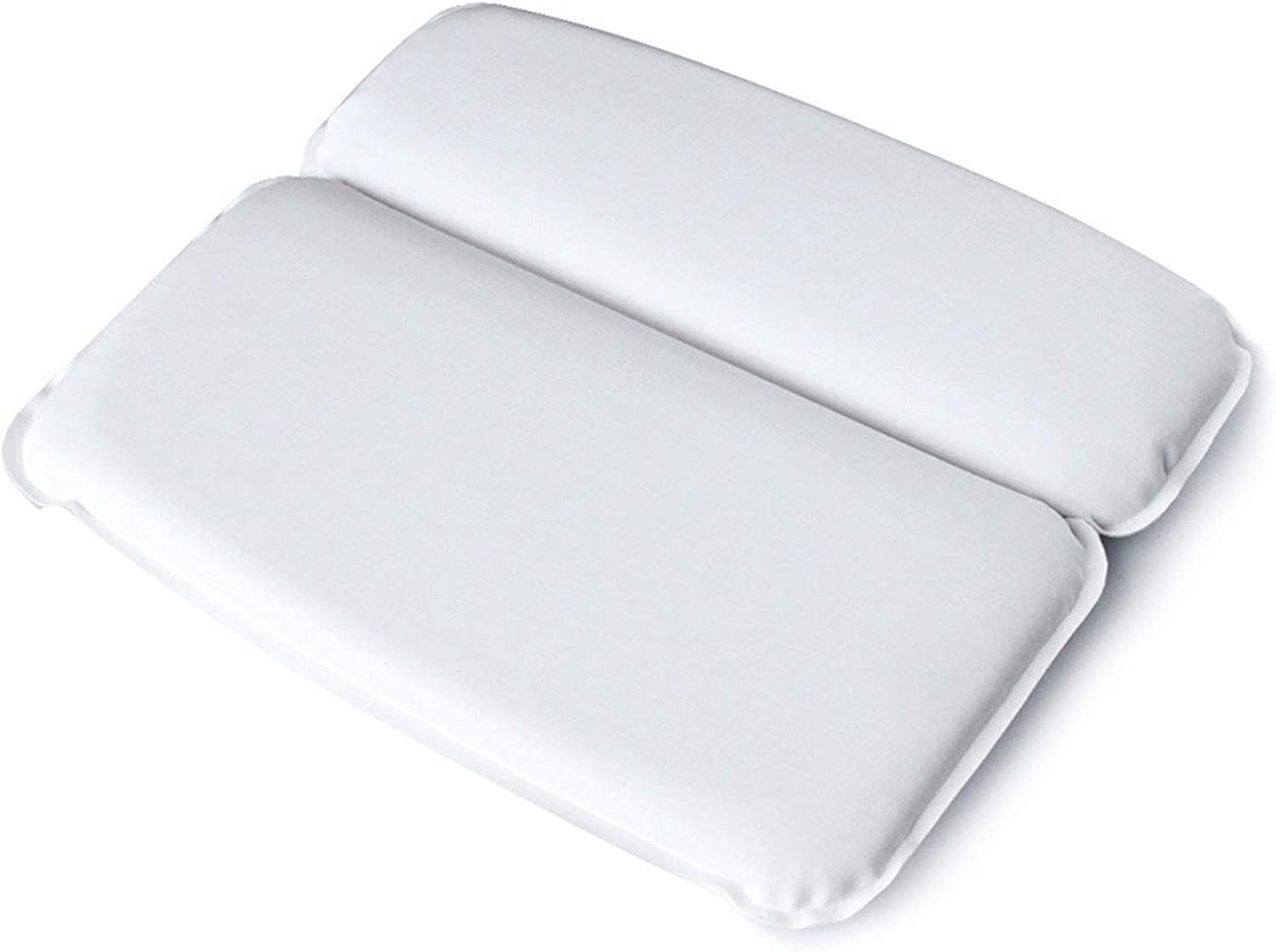 Bathtub Pillow Bath Pillow Ergonomic PU Foam Sponge Bathtub Pillow Bathroom Shower Head Pillow with Suction Cup Bath Accessories