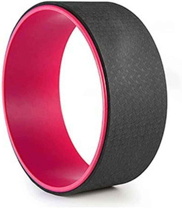 Back Roller Myofascial Release Trigger Point Yoga Wheel Foam Roller for Treat Back Pain Deep Tissue Massage Exercise ( Color : Pink Grey )