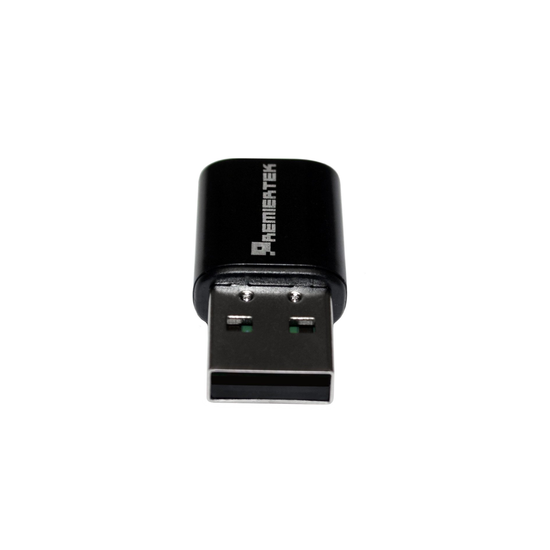 Premiertek 802.11a/b/g/n/ac Dual Band 2.4GHz/5GHz Wireless USB 2.0 LAN Adapter up to 433Mbps (PT-8811AU)