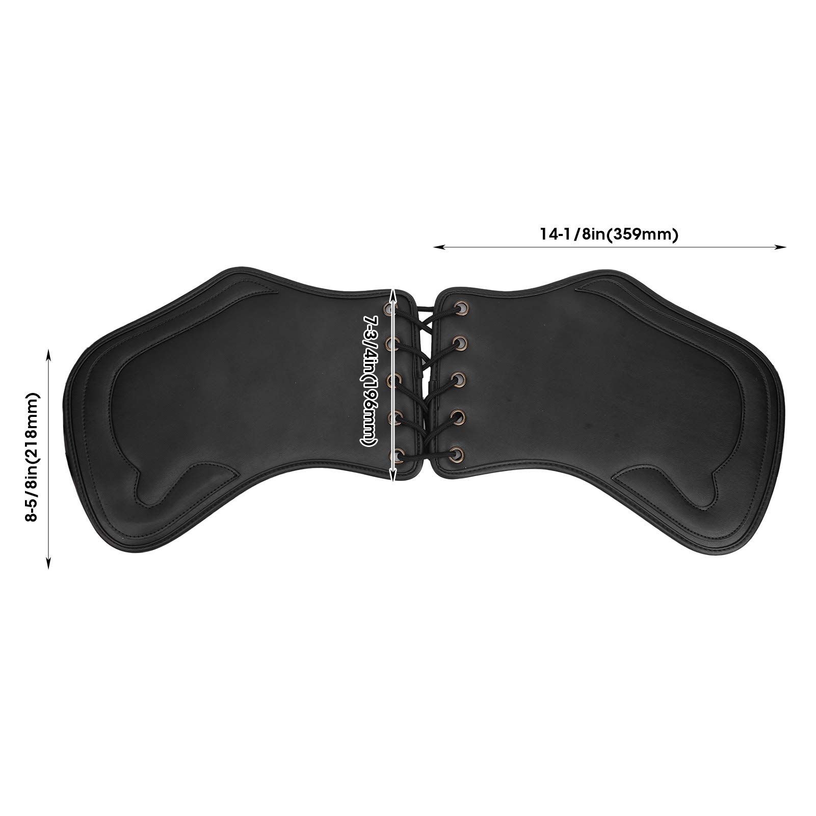 Fockety Engine Heat Shield, 2pcs Heat Shield Deflector, Heat Insulation Motorbike for Motorcycles Decorating