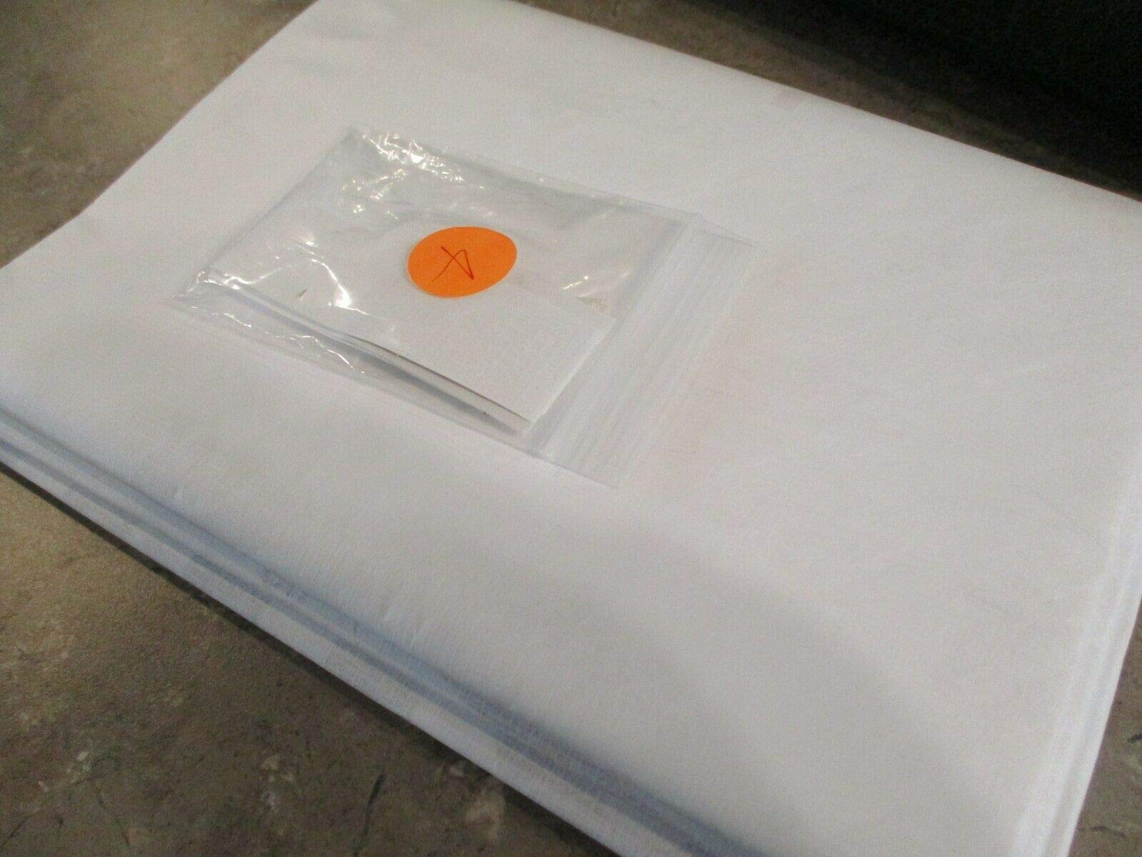 Anchor Tab Products - 9 X 7 ft. Tyvek House wrap Ground Sheet - Tent Footprint - Camp Tarp w/ 8 Anchor Loops