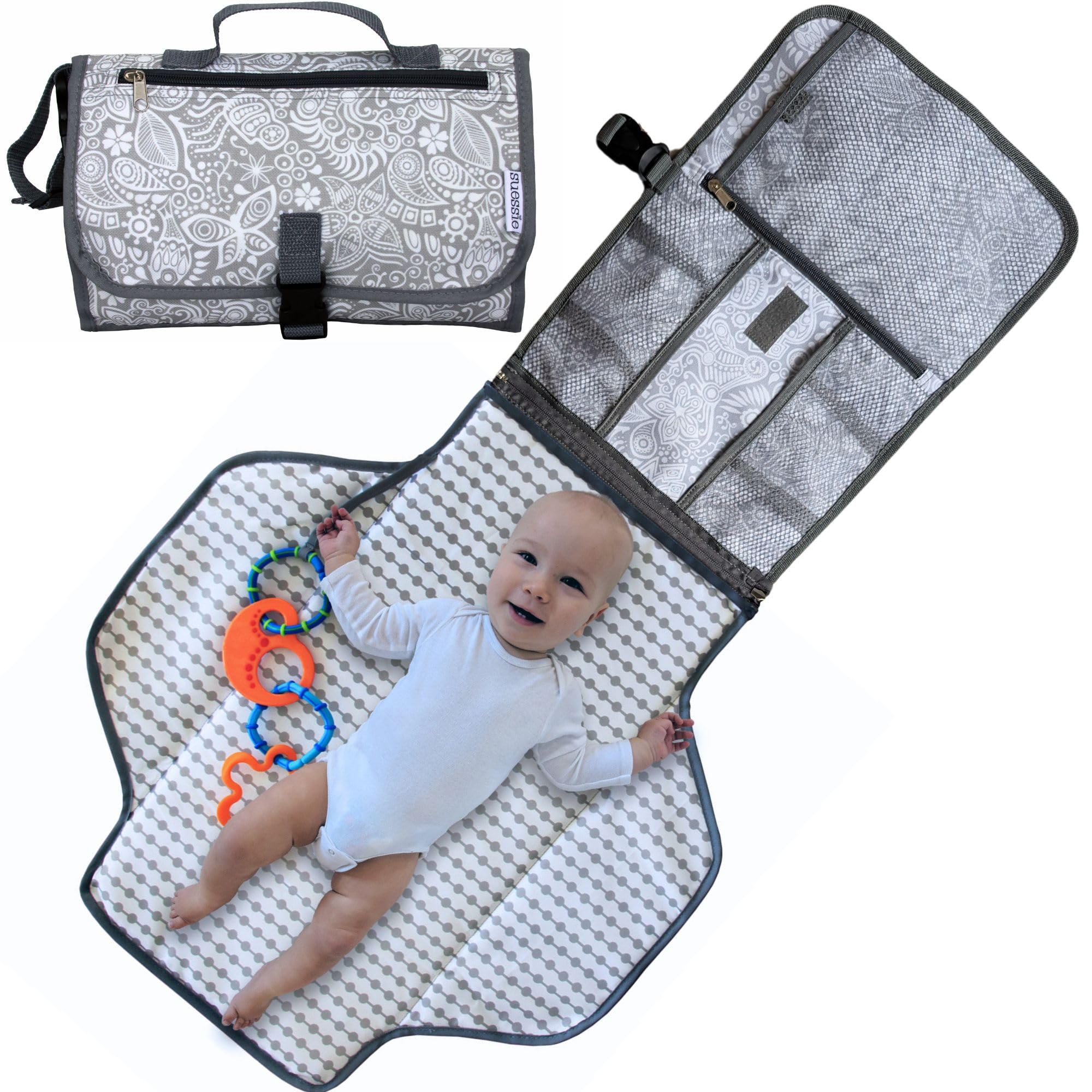 Suessie Portable Diaper Changing Pad and Organizer