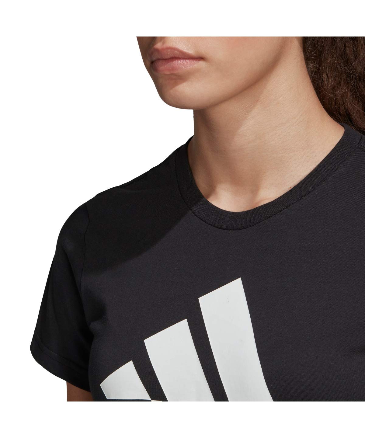adidas Women's Must Haves Badge of Sport Tee, Purple Tint, Small
