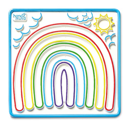 hand2mind Mindful Maze Boards, Learn Breathing Patterns, Mindfulness for Kids Anxiety Relief, Tactile Sensory Toys, Play Therapy Toys, Social Emotional Learning Activities, Calm Down Corner Supplies
