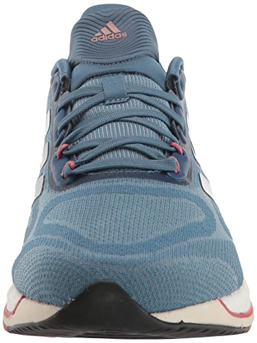 adidas Women's Supernova+ Running Shoe, Altered Blue/Almost Blue/Wonder Red, 9.5