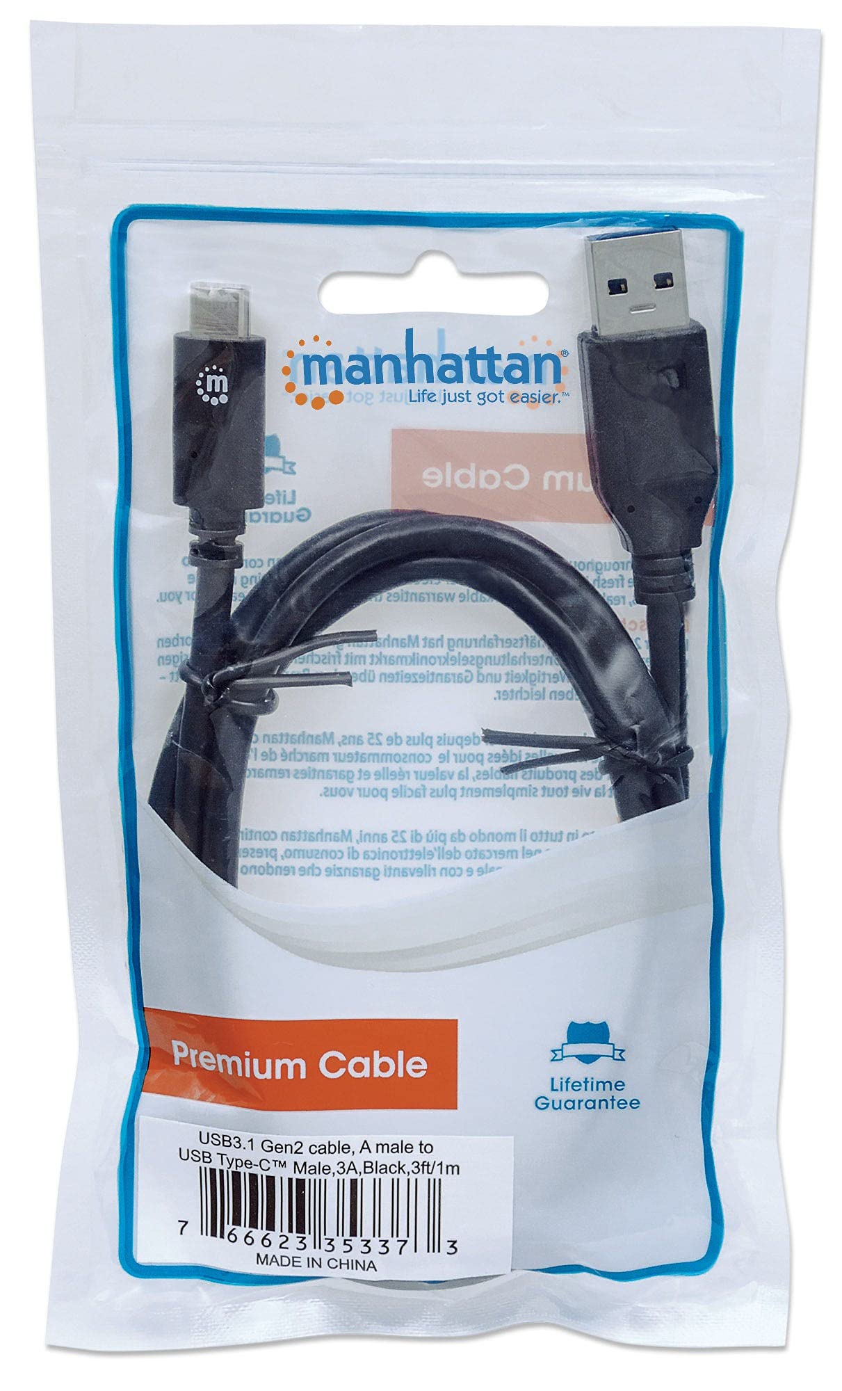 MANHATTAN USB 3.1 Gen2 Cable