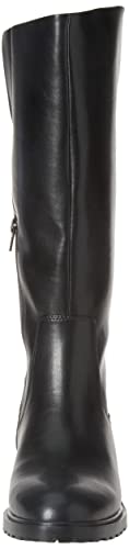 Amazon Essentials Women's Riding Boot, Black, 9