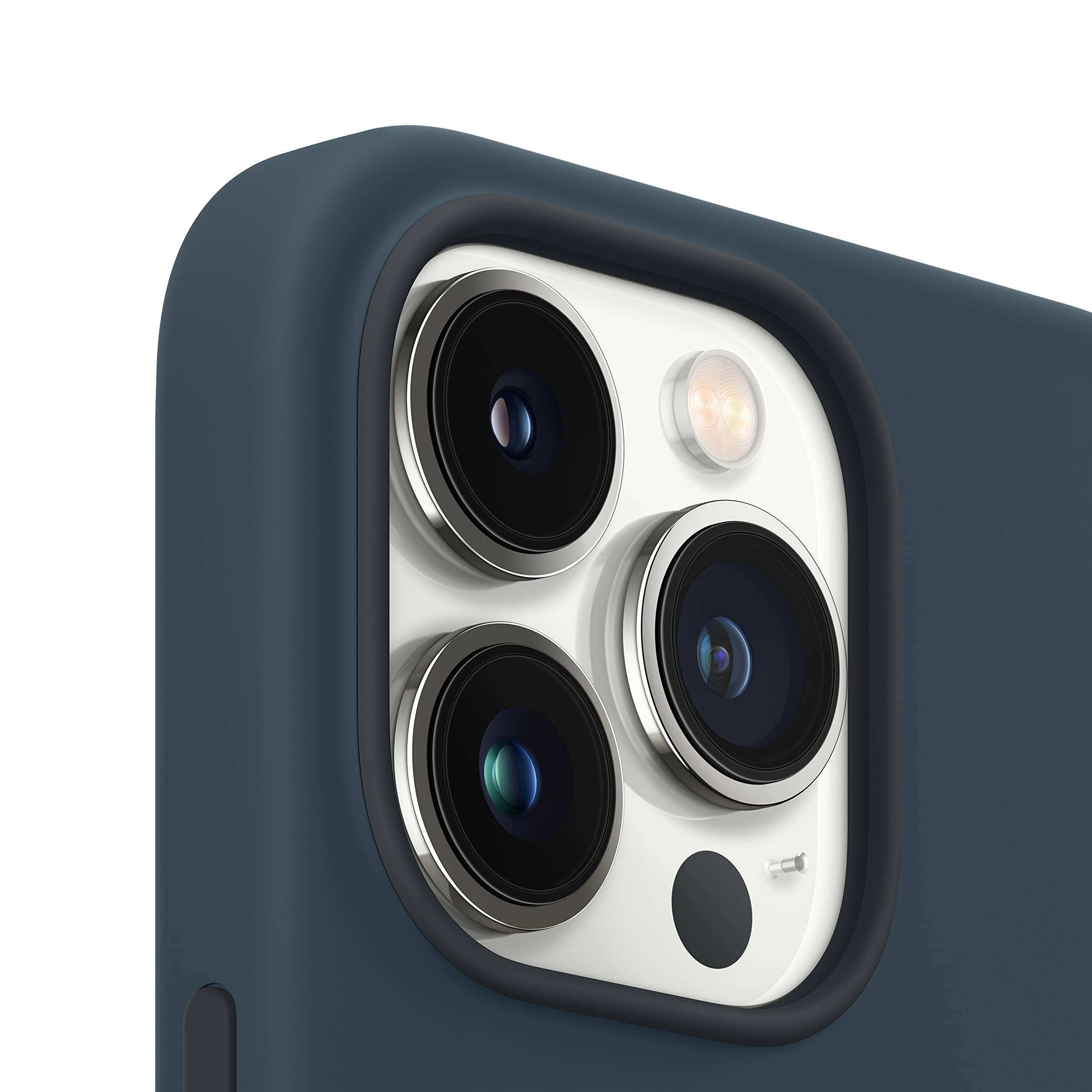 Apple iPhone 13 Pro Max Silicone Case with MagSafe – Abyss Blue