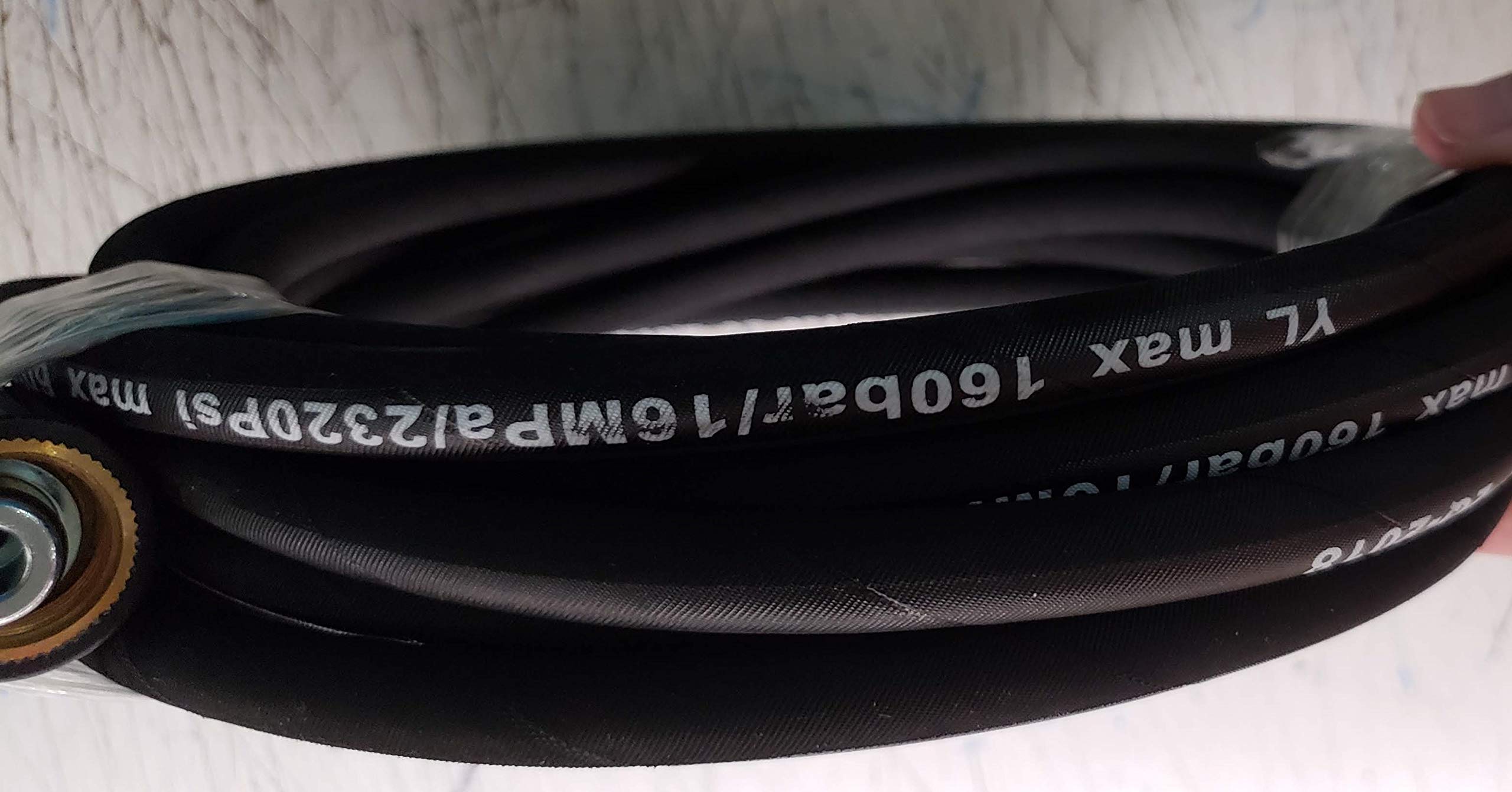 AR Annovi Reverberi AR41839 Hose, Upgrade AR383, Black