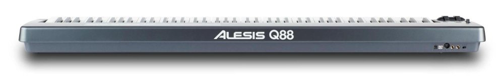 Alesis Q88 | USB MIDI Keyboard with 88 Velocity Sensitive Keys, MIDI-Output Jack, Pitch & Modulation Wheels and Production Software Included