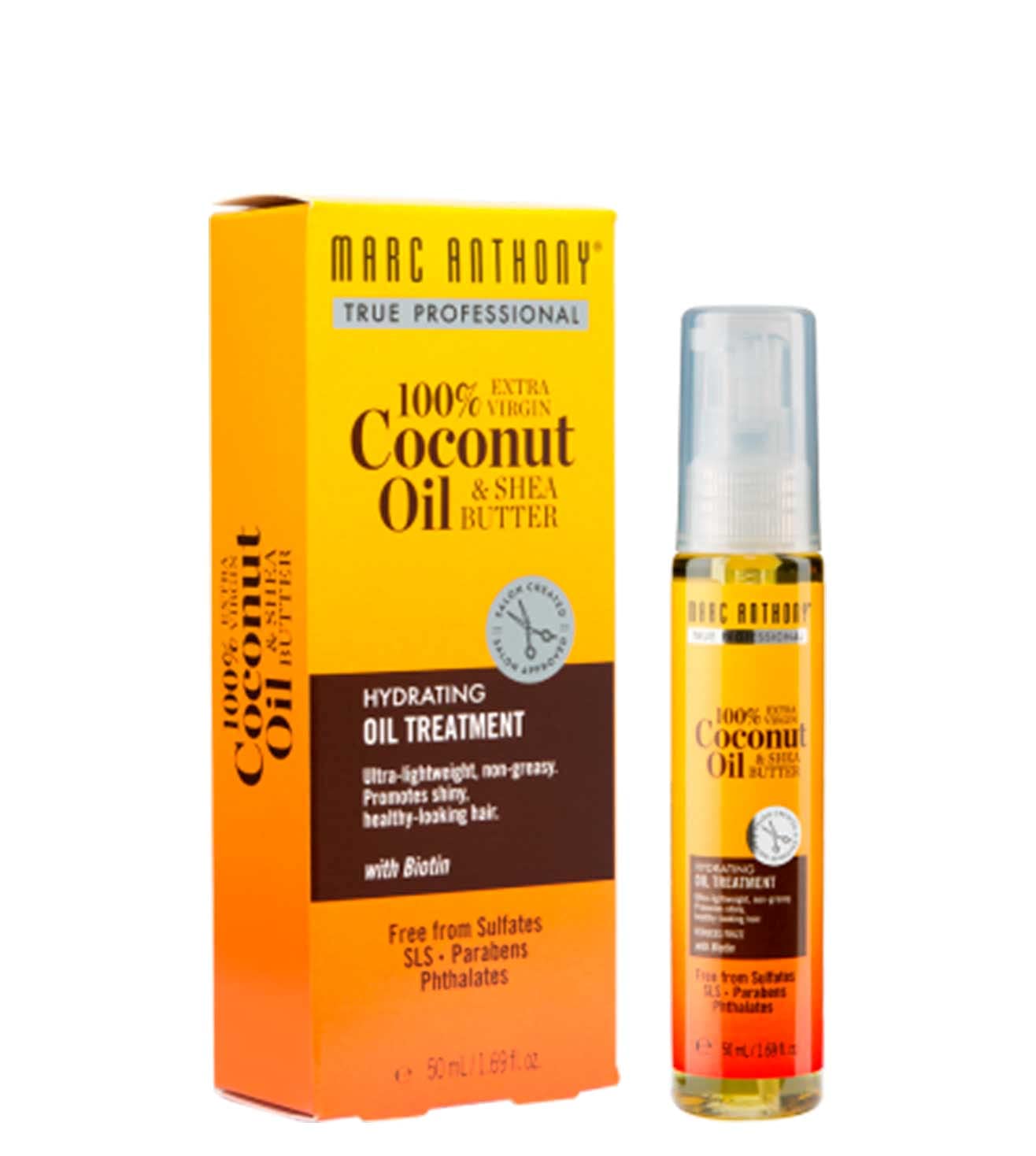 Marc Anthony Hydrating Oil & Shea Butter Oil Treatment, 50 ml, Coconut, 1.69 Fl Oz