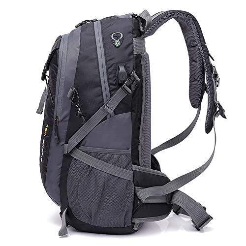 Backpack Men's USB Charging Travel bag Outdoor Large-capacity Sports Backpack Men's And Women's Waterproof Mountaineering Bag (Green)