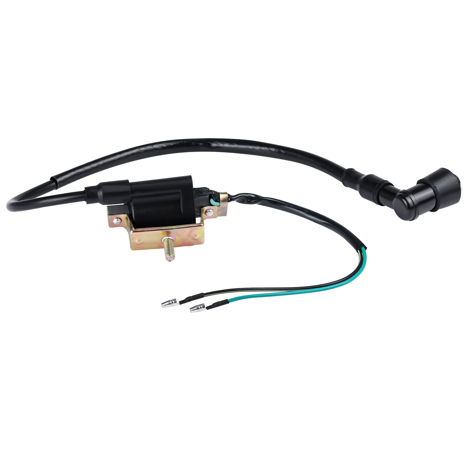 AuInLand Electric Wiring Harness, CDI Ignition Coil Wiring Harness Kit, CDI Wire Assembly fit for 4 Stroke ATV 50cc 110cc 125cc