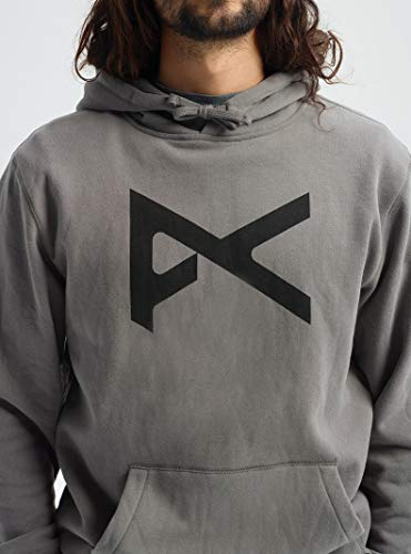 Anon Burton Unisex-Adult Pullover Hoodie, Charcoal Gray, Medium