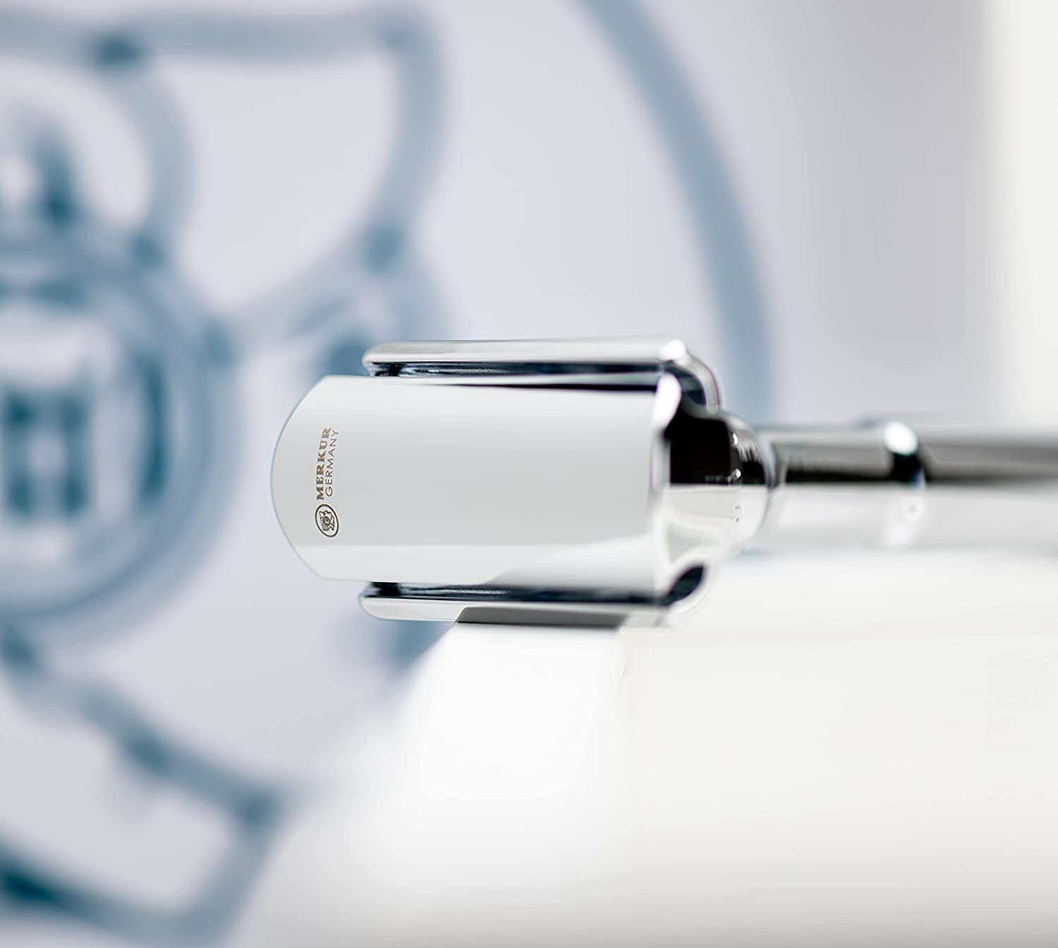Merkur FUTUR Adjustable Safety Razor, Chrome Finish, MK-701001