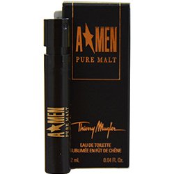 ANGEL MEN PURE MALT by Thierry Mugler (MEN) Small Sample Spray Vial 0.05 fl oz